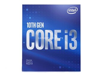 INTEL Core i3-10100F, 14nm, LGA1200, 4-Cores, 3.60GHz, 6MB, Box