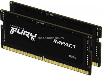 KINGSTON SODIMM DDR5, 32GB (2x16GB kit), 4800MHz, Fury Impact (KF548S38IBK2-32)