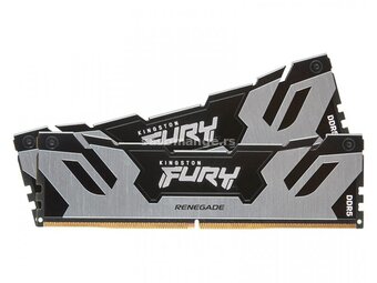 KINGSTON DIMM DDR5, 32GB (2x16GB kit) 7200MT/s, FURY Renegade Silver (KF572C38RSK2-32)