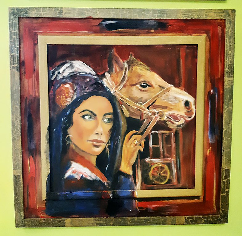 devojka sa konjem