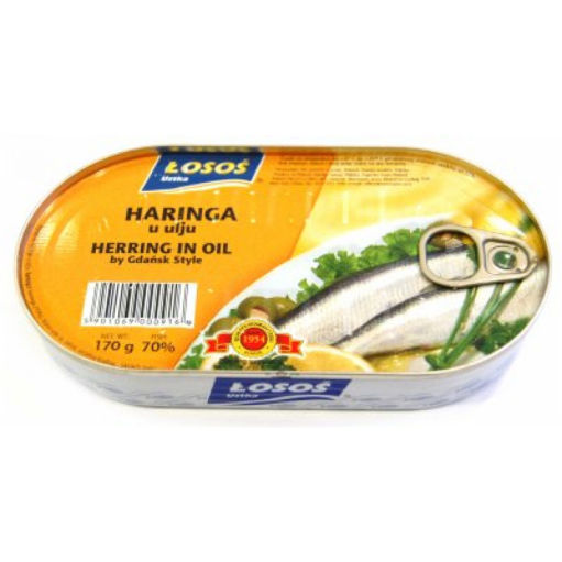 Haringa 170g Losos