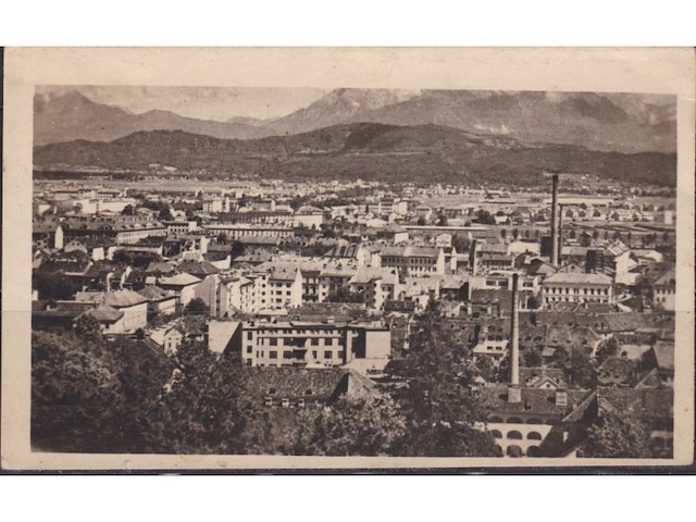 Jugoslavija 1950 Ljubljana razglednica
