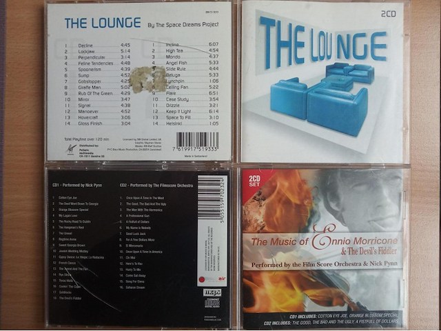 Lounge+Music of Morricone/Devil`s Fiddler-V.A 2+2Cds