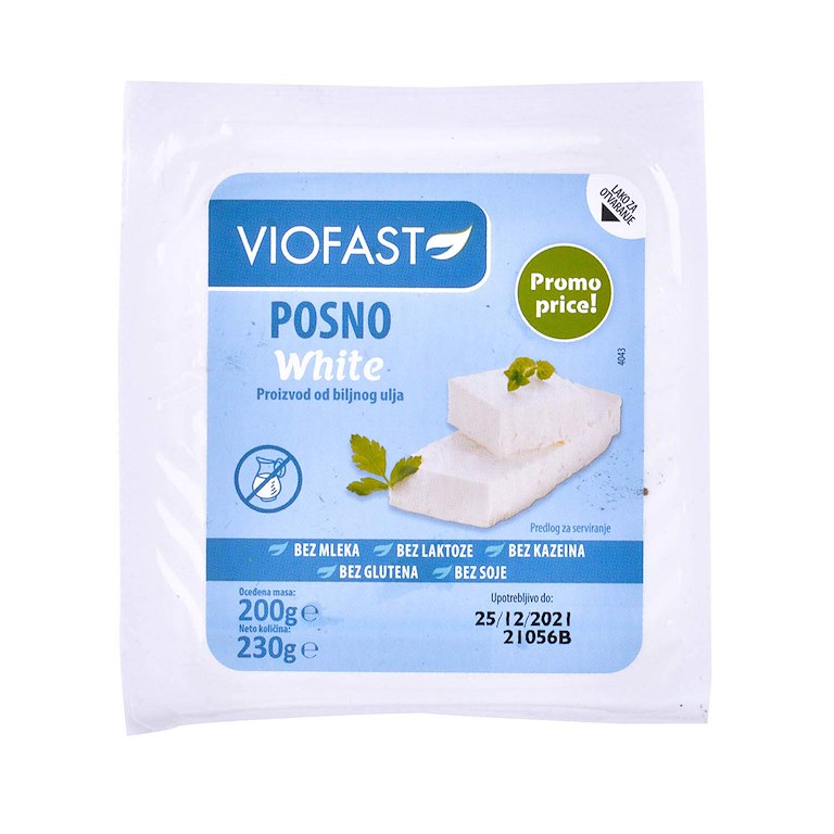 Viofast white 200g violife