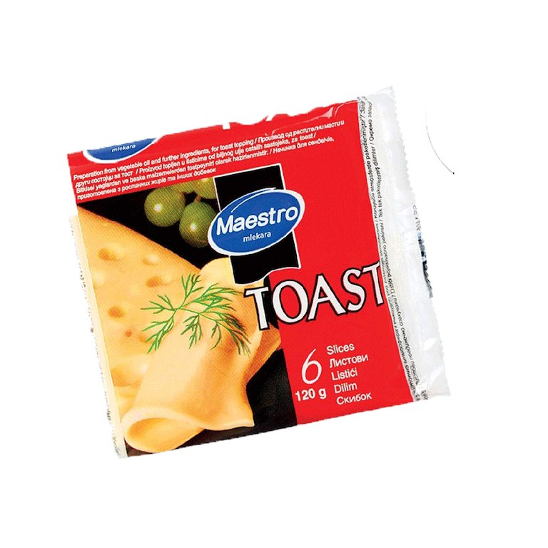 Toast slices 120 gr maestro