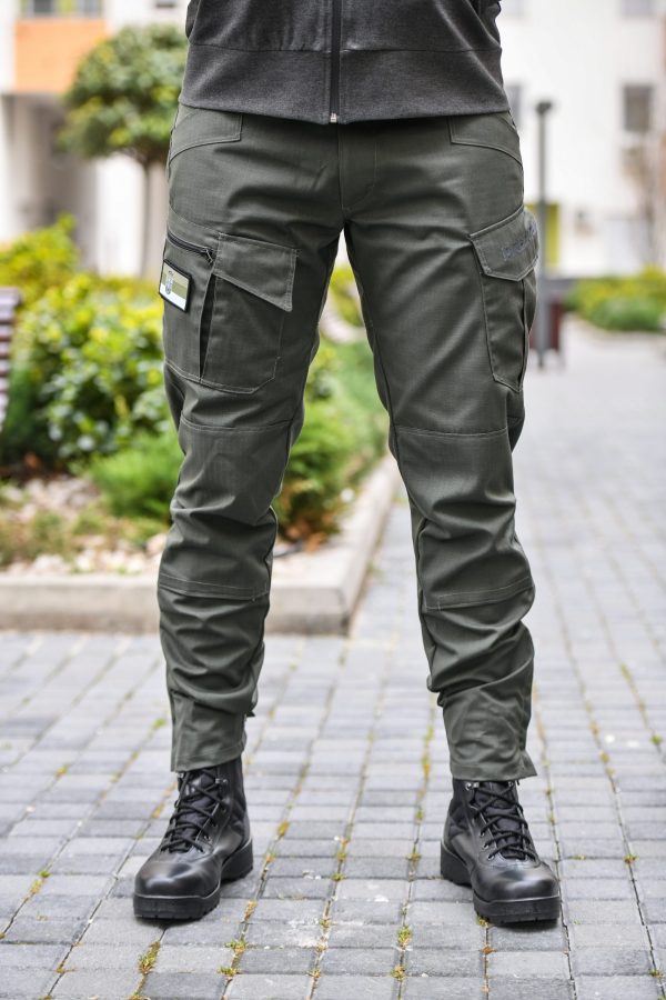 Vogel tamno zelene PREDATOR taktičke pantalone RIP-STOP