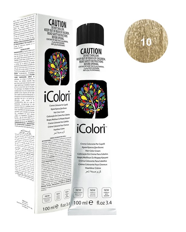 ICOLORI COLOR CREAM 90/100ML 10