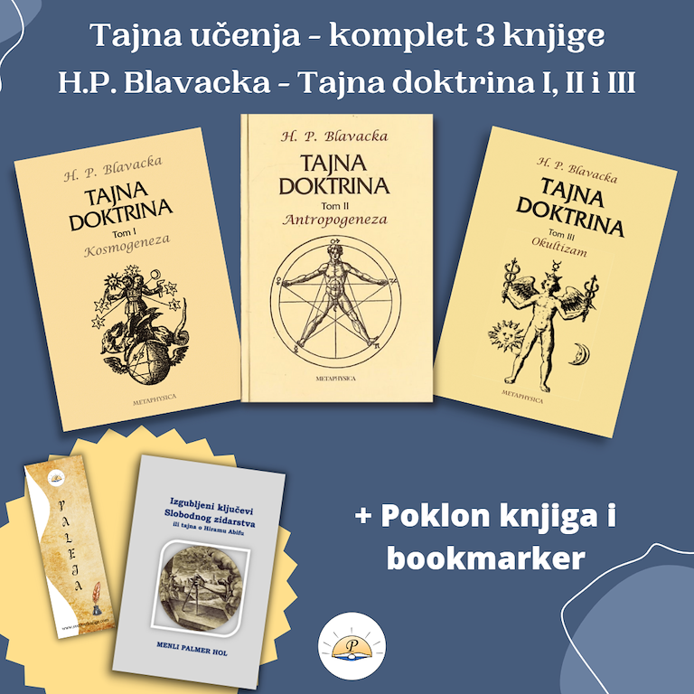 Tajna doktrina – komplet 3 knjige + poklon knjiga