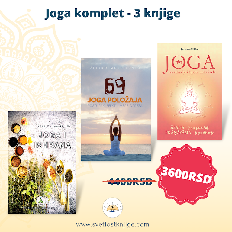 Joga komplet – 3 knjige