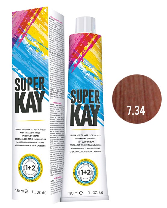 SUPERKAY FARBA ZA KOSU – 7,34