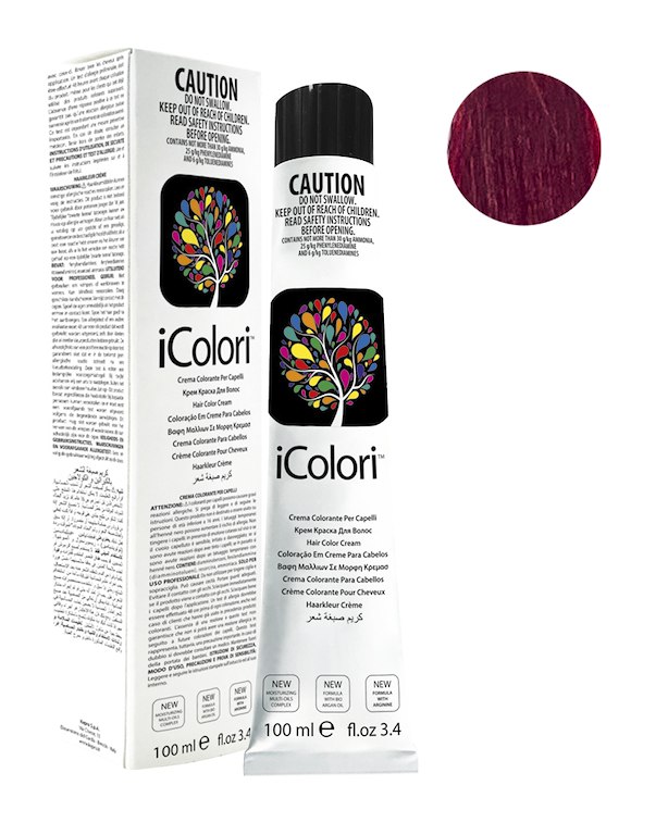 ICOLORI COLOR CREAM 100 ML RED