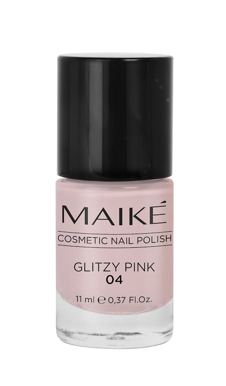 MAIKE LAK ZA NOKTE04 GLITZY PINK