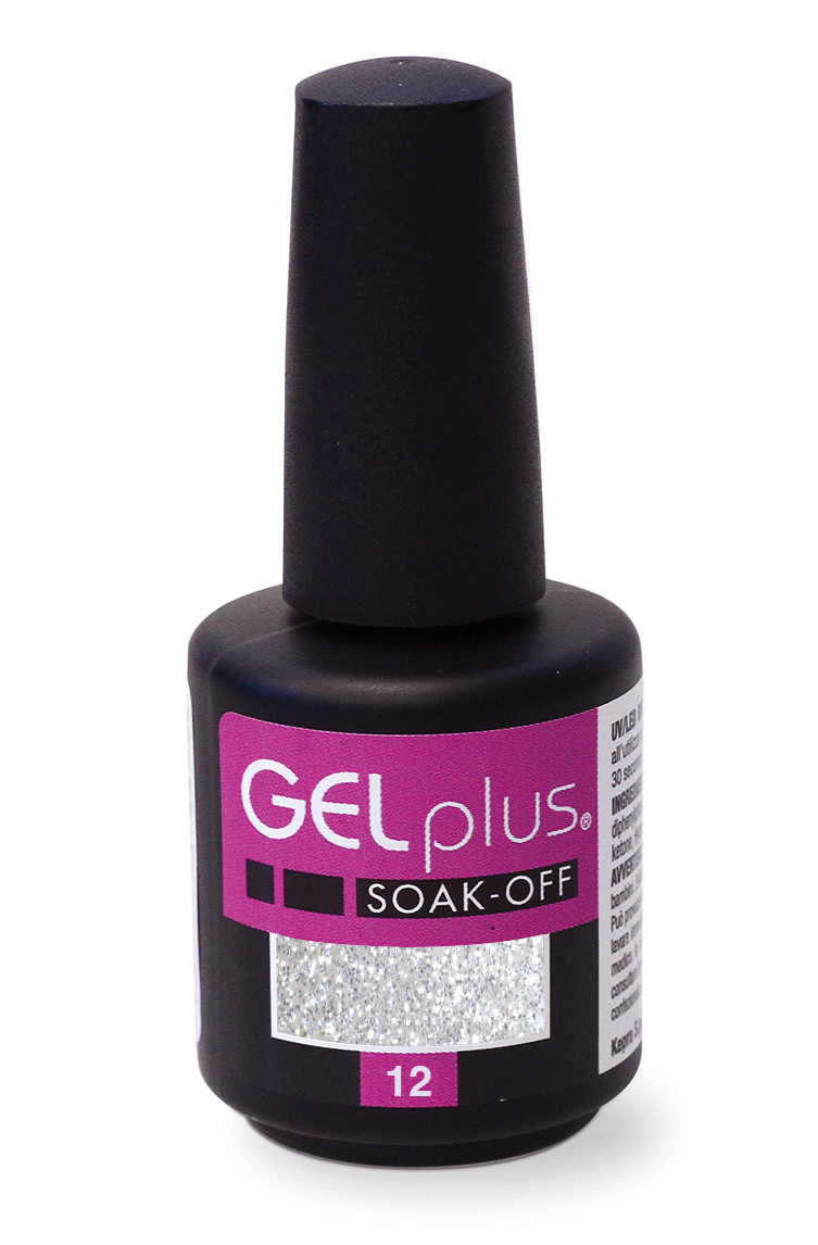 GEL LAK 15ML N.12 SILVER GLITTER