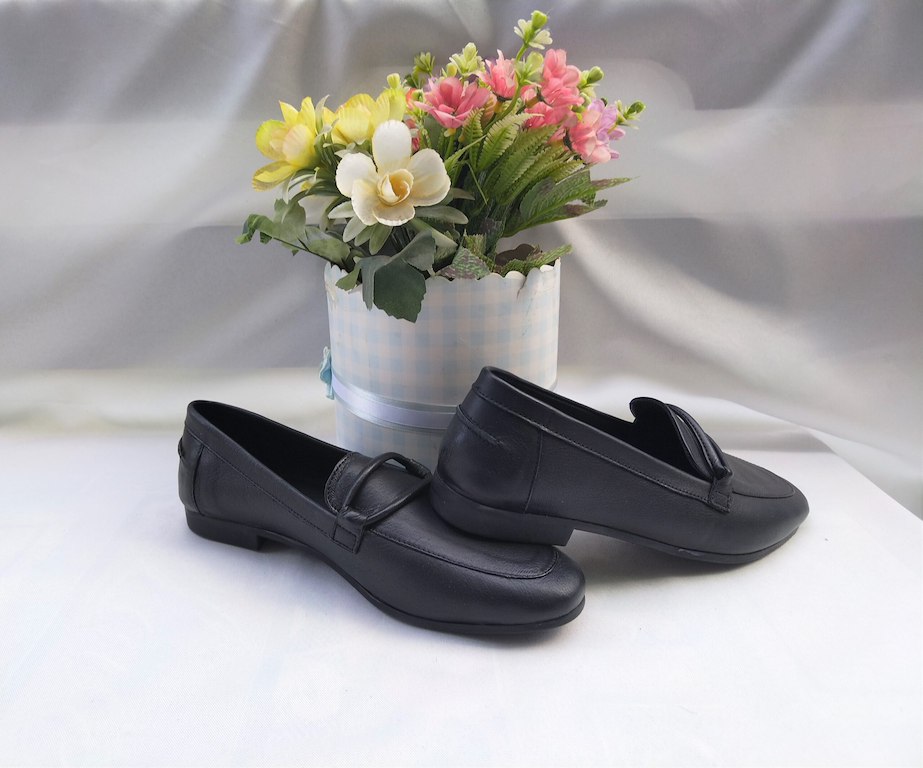 Ženske ravne cipele (4103 crna) crne