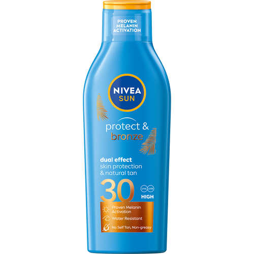 NIVEA SUN protect & bronze losion za sunčanje SPF 30 200 ml
