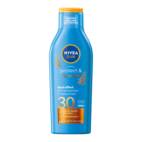 NIVEA SUN protect & bronze losion za sunčanje SPF 30 200 ml
