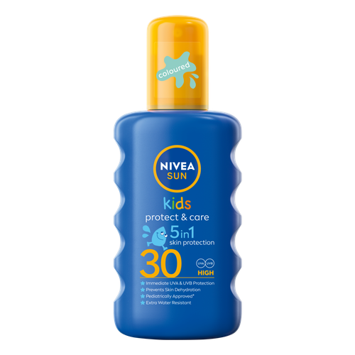 NIVEA SUN obojeni sprej za zaštitu od sunca za decu SPF 30 200 ml