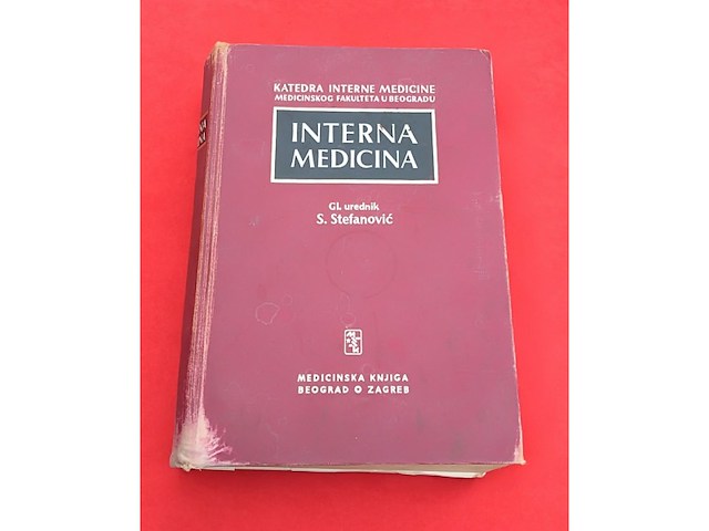 Interna medicina S .Stefanović