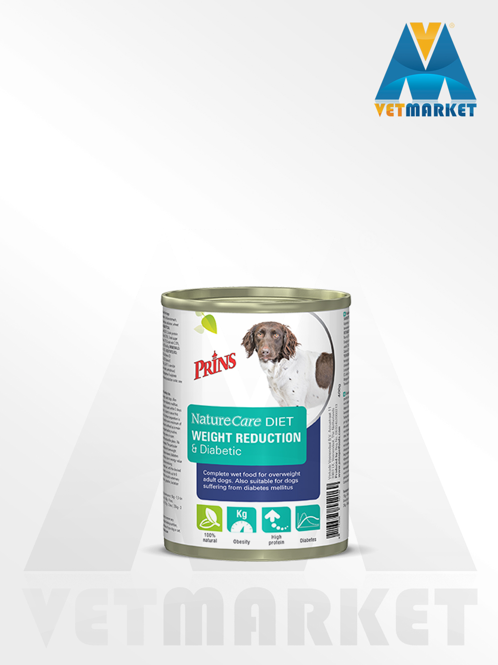 PRINS DOG WEIGHT REDUCTION & DIABETIC 400g 6 kom