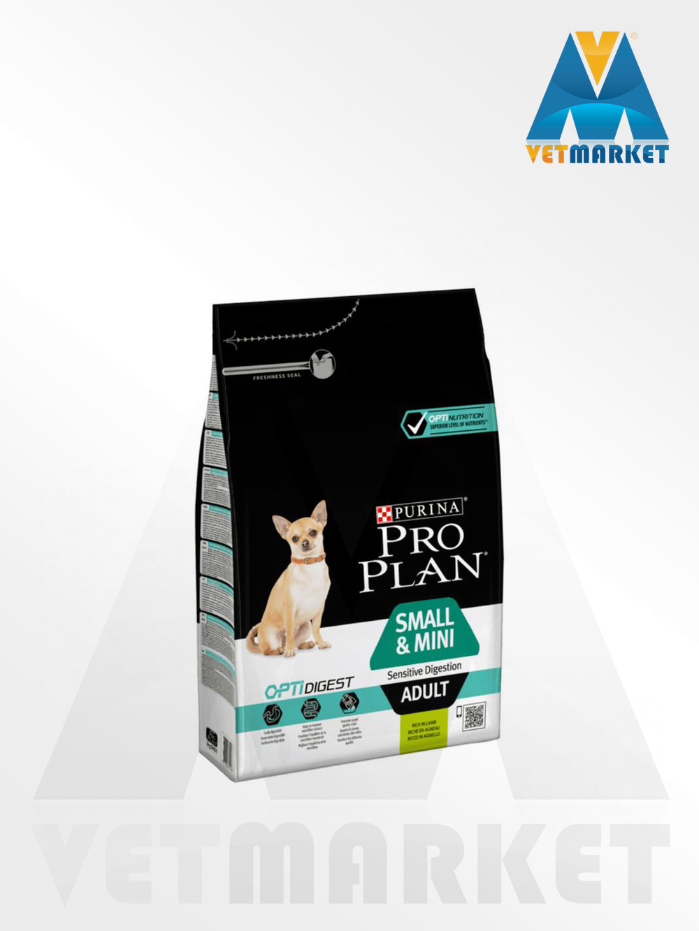 PURINA PRO PLAN Dog Small&Mini Adult Sensitive Digestion – jagnjetina 3kg