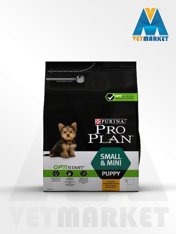 PURINA PRO PLAN Dog Small&Mini Puppy – piletina 3kg