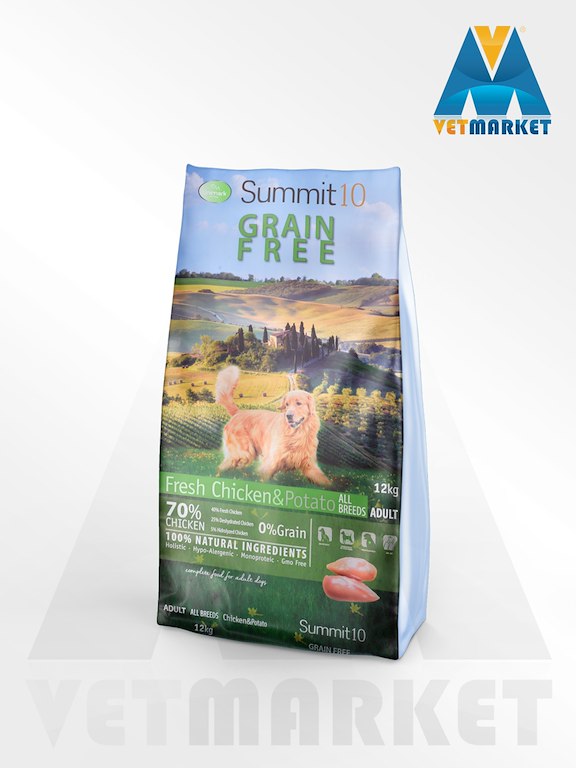 SUMMIT GRAIN FREE Chicken & Potato 12kg