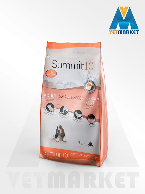 SUMMIT SMALL BREEDS Chicken & Rice 3kg