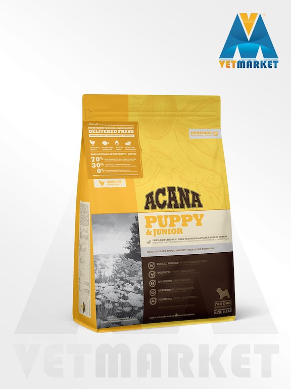 ACANA HERITAGE PUPPY & JUNIOR 2kg