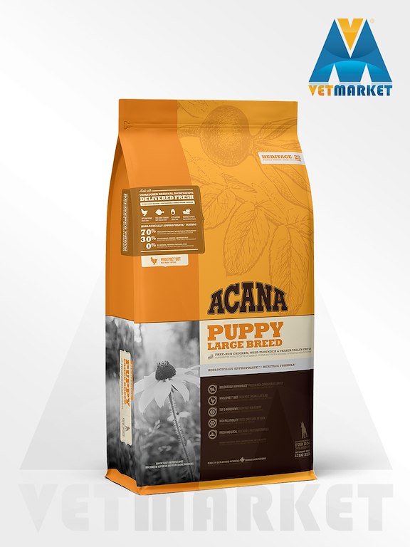 ACANA HERITAGE PUPPY LARGE BREED 17kg