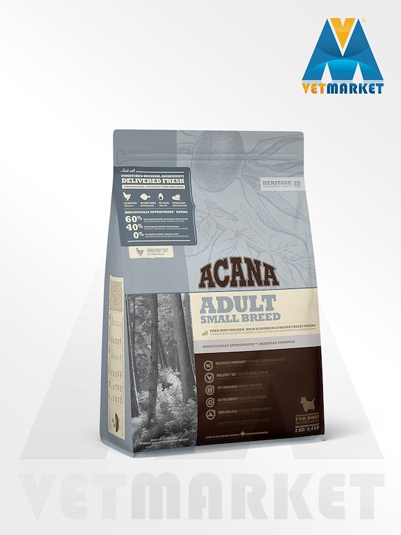 ACANA HERITAGE ADULT SMALL BREED 2kg