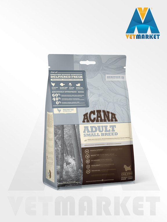 ACANA HERITAGE ADULT SMALL BREED 340g