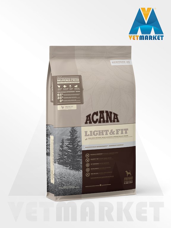 ACANA HERITAGE LIGHT & FIT 11.4kg