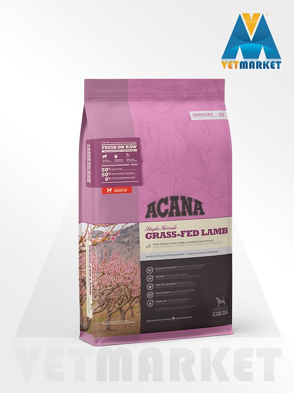 ACANA SINGLES GRASS-FED LAMB 11.4kg