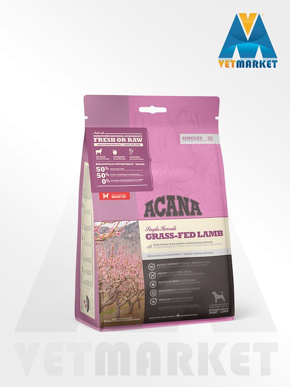 ACANA SINGLES GRASS-FED LAMB 340g