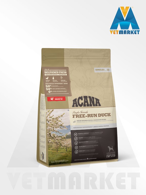 ACANA SINGLES INTERNATIONAL FREE-RUN DUCK 2kg