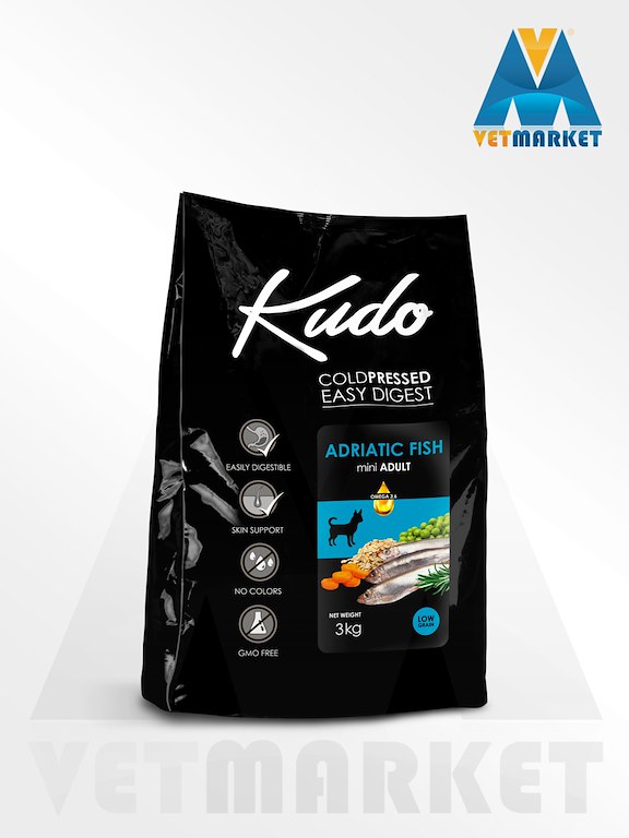 KUDO ADRIATIC FISH MINI ADULT 3kg