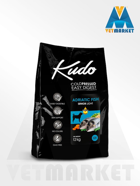 KUDO ADRIATIC FISH SENIOR LIGHT 12kg