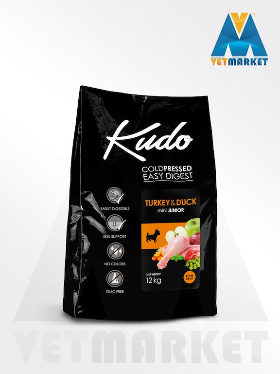 KUDO TURKEY & DUCK MINI JUNIOR 12kg