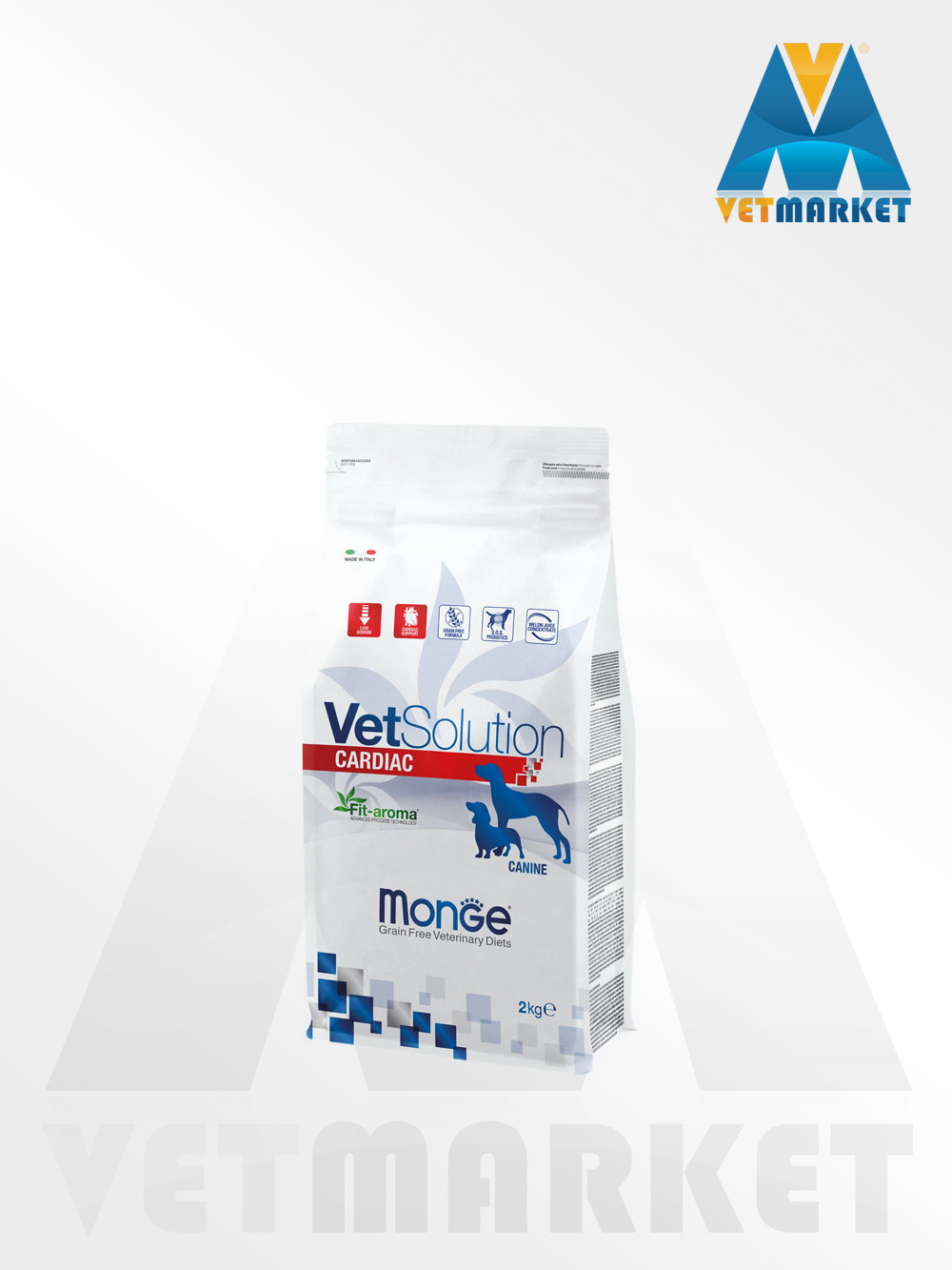 MONGE VetSolution Cardiac DOG 2kg