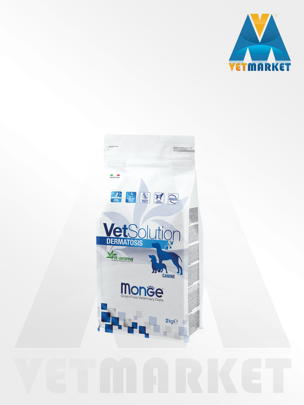 MONGE VetSolution Dermatosis DOG 2kg