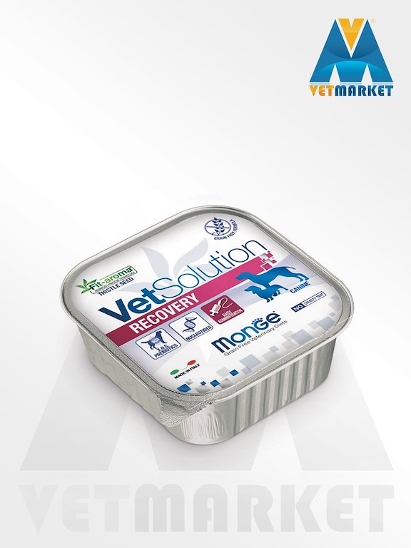 MONGE VetSolution Recovery pašteta DOG 150g – 12kom