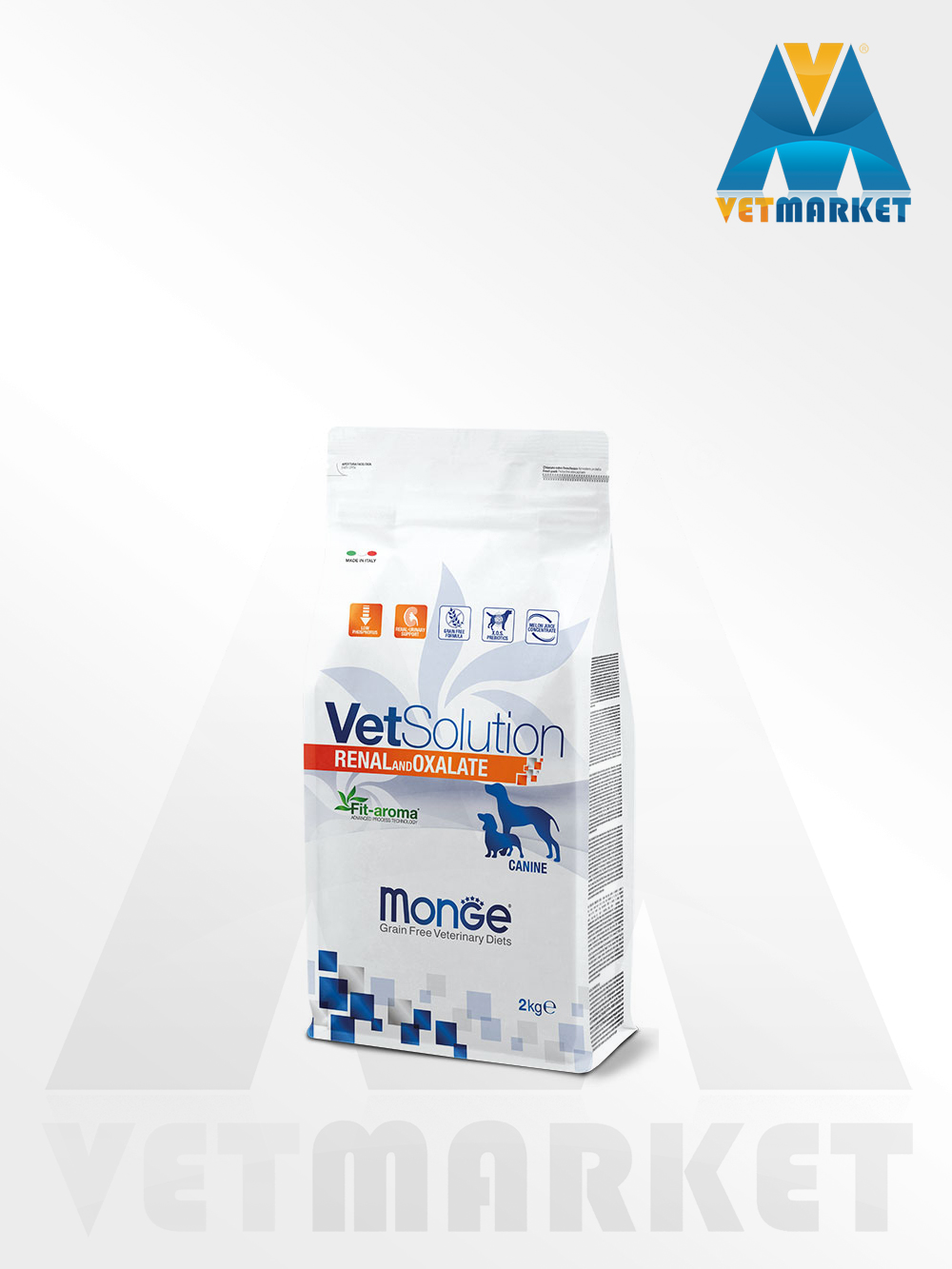 MONGE VetSolution Renal and Oxalate DOG 2kg