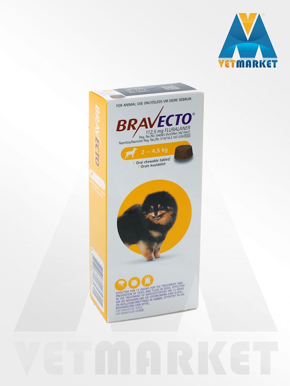 Bravecto 2-4.5kg