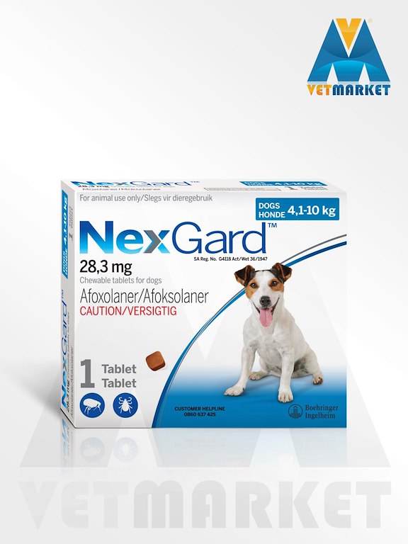 NEXGARD M DOG 4-10kg