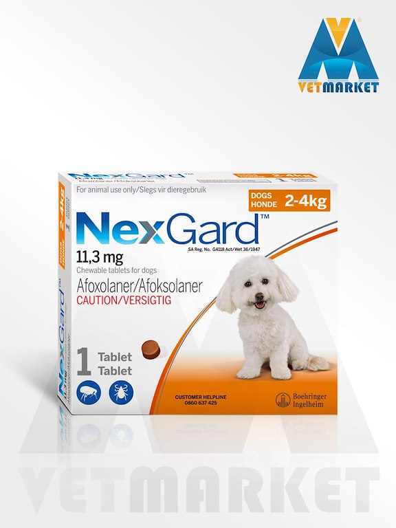 NEXGARD S DOG 2-4kg