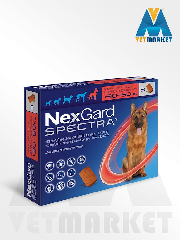 NEXGARD SPECTRA XL 30-60kg