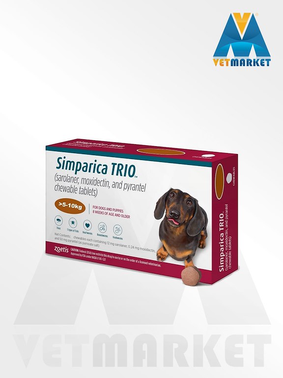 SIMPARICA TRIO 5-10kg