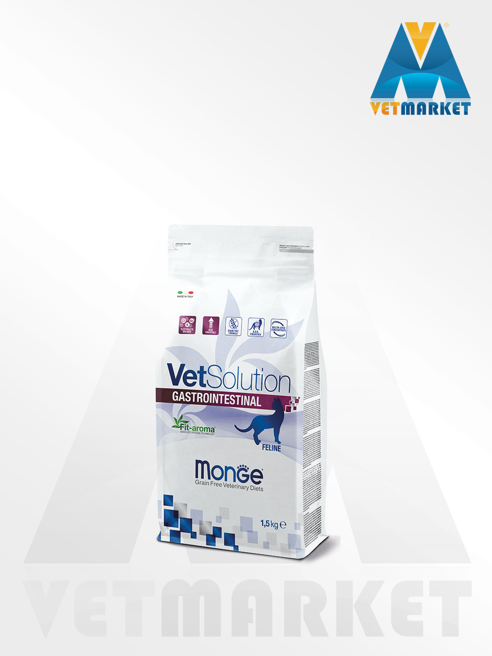 MONGE VetSolution Gastrointestinal CAT 1.5kg