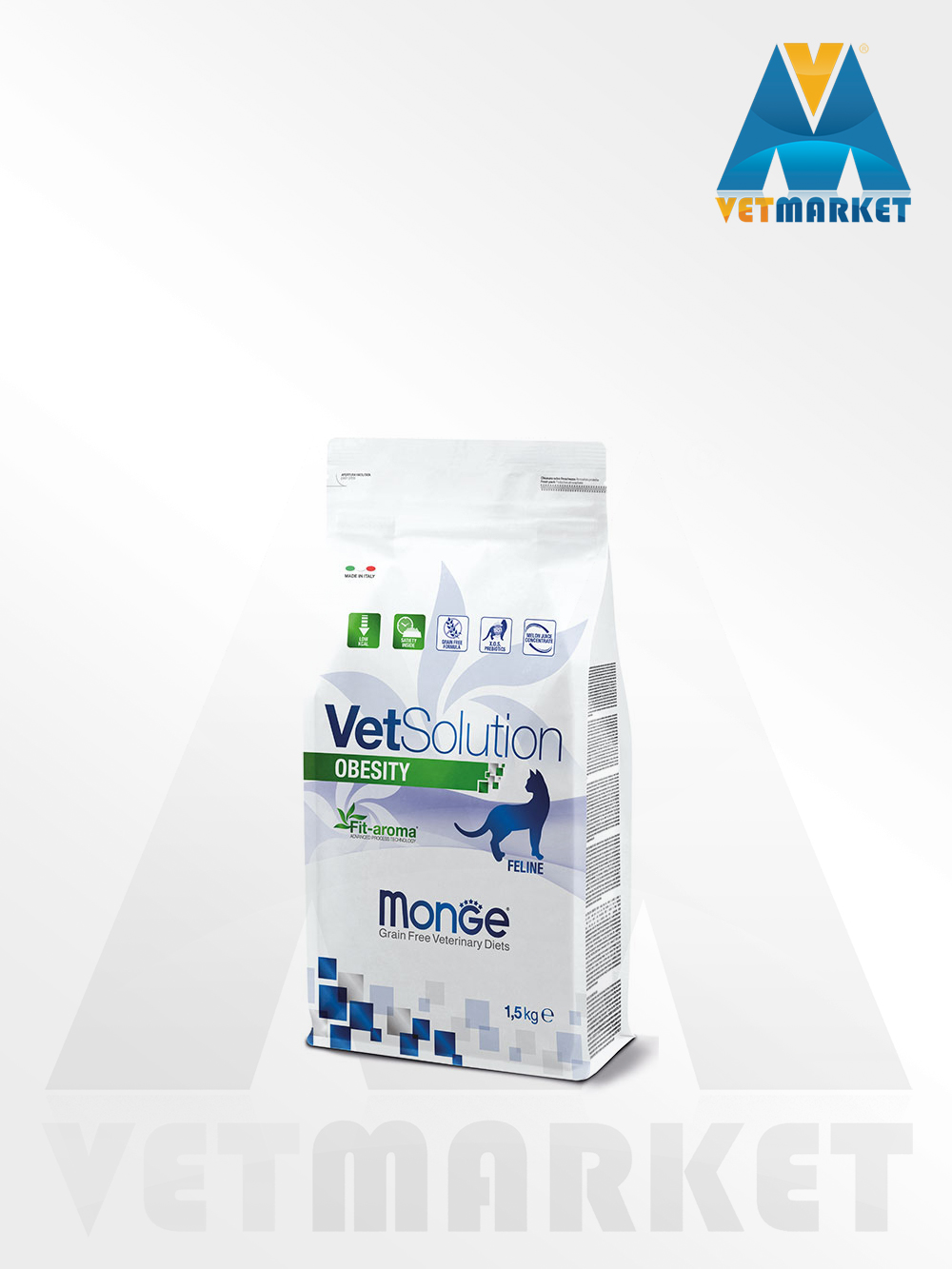 MONGE VetSolution Obesity CAT 1.5kg