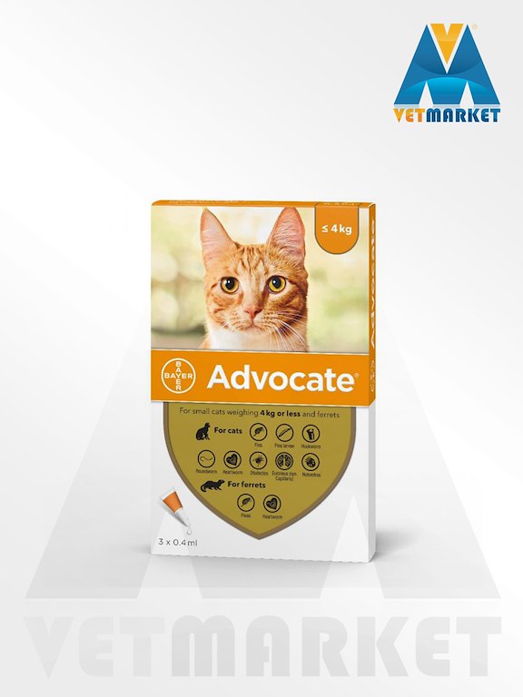 ADVOCATE CAT spot-on 0-4kg